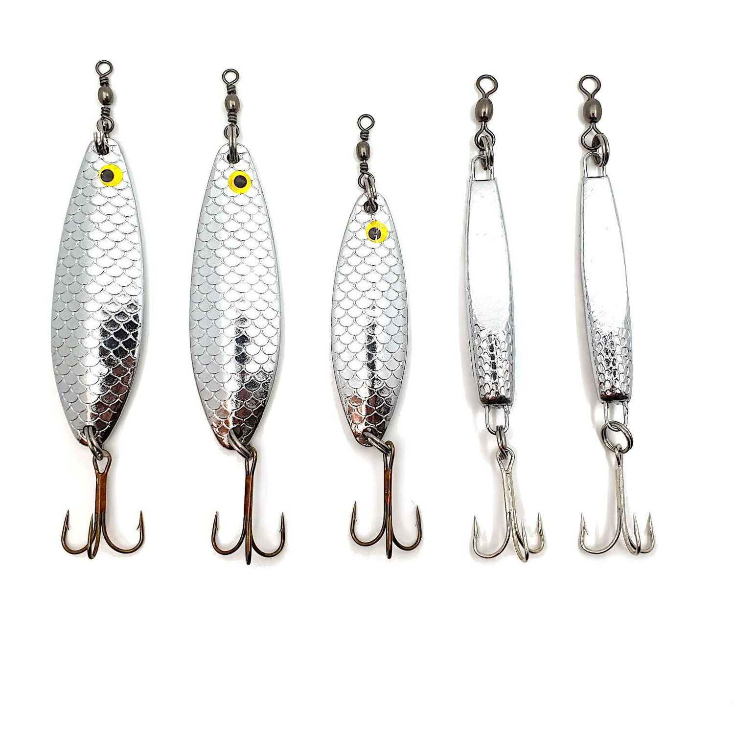 Dennett Fishing Lure Jig Kits 5 Assorted Sea Lures Metal Jig Kit