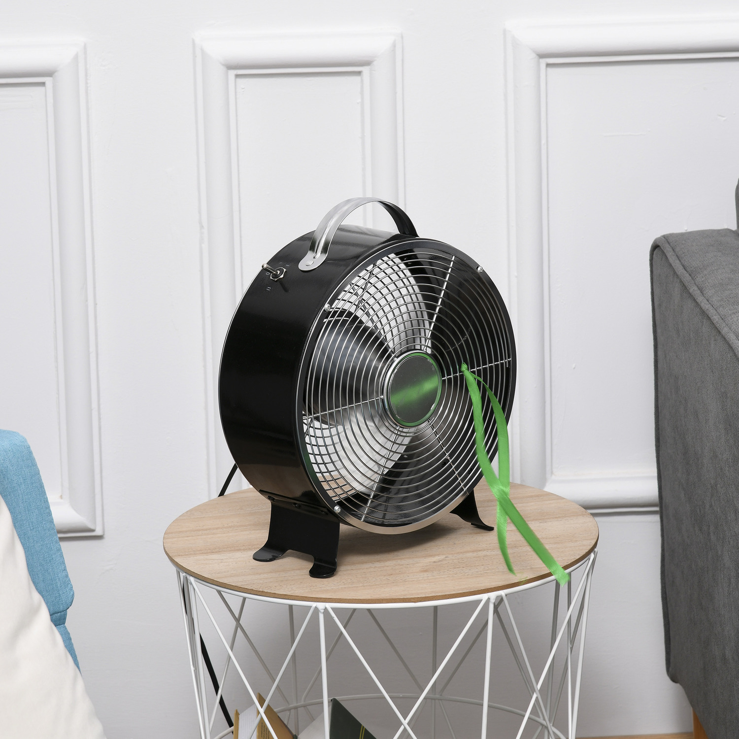 26cm 2 Speed Electric Fan with Safe Guard