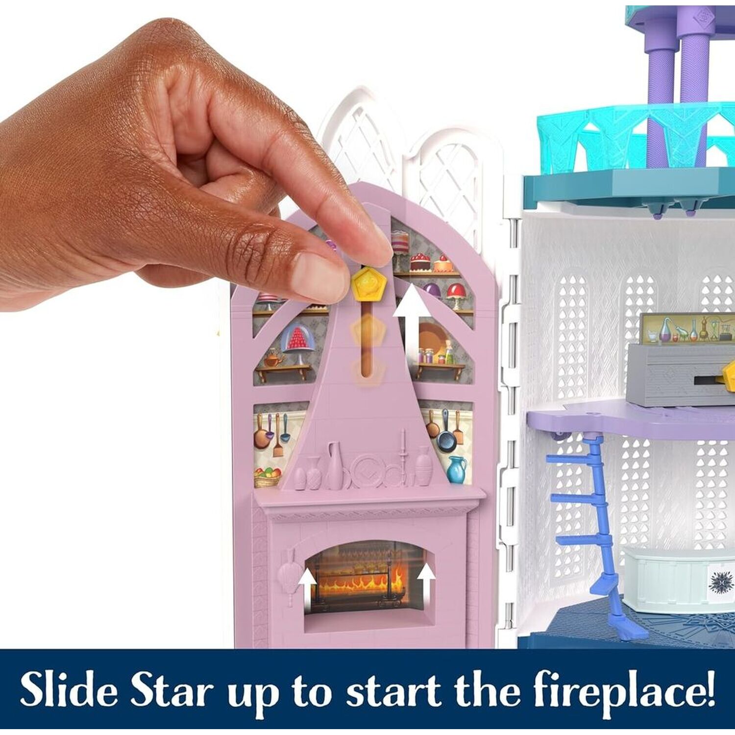 Mattel Disney Wish Rosas Castle Playset