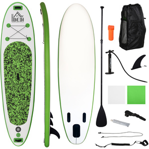 HOMCOM Inflatable Paddle Board Plastic