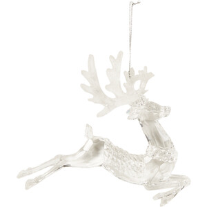 Dazzling Acrylic Reindeer