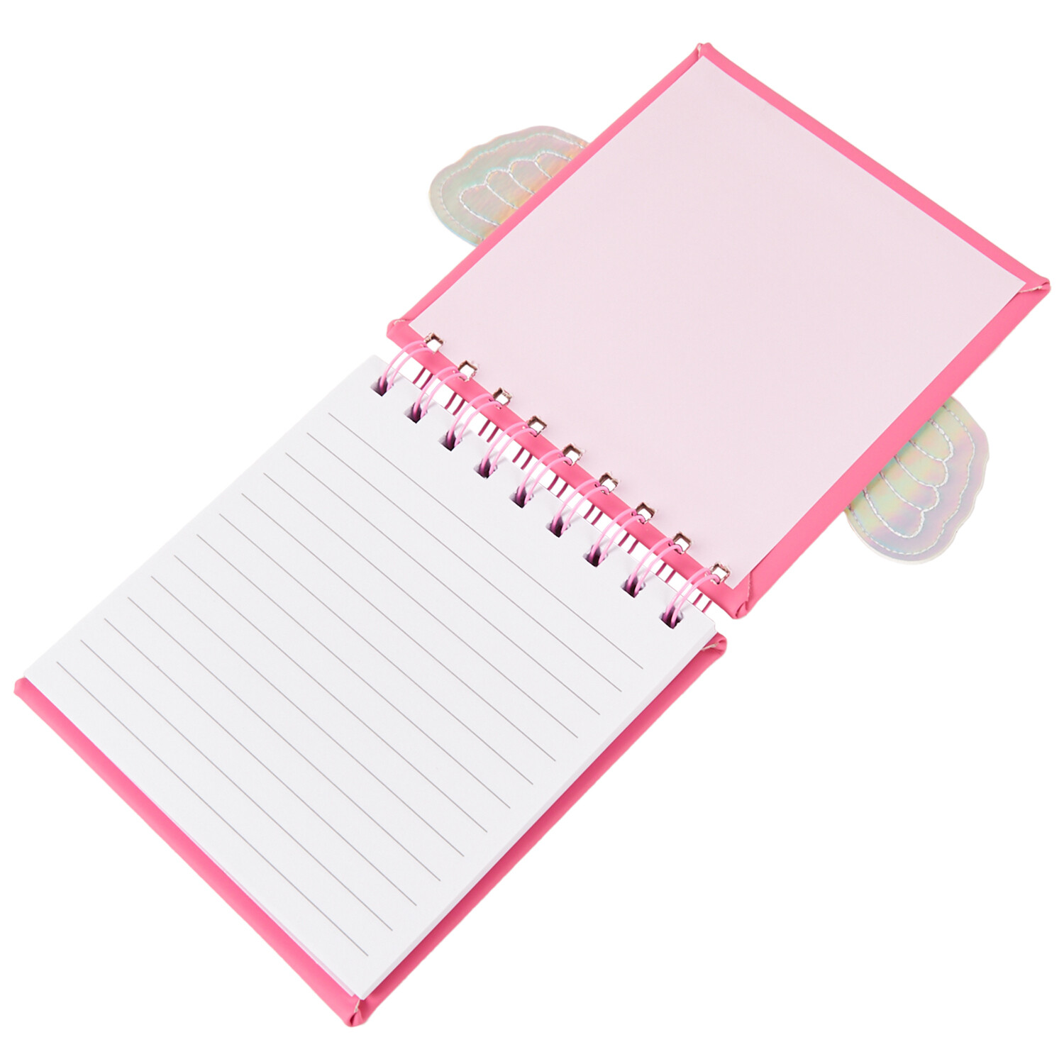 Pig Mini Spiral Plush Notebook