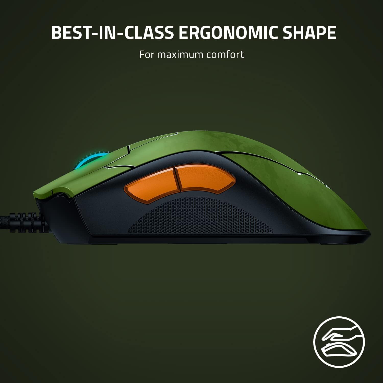 Razer DeathAdder V2 Halo Infinite Gaming Mouse USB 20000dpi 8 Buttons