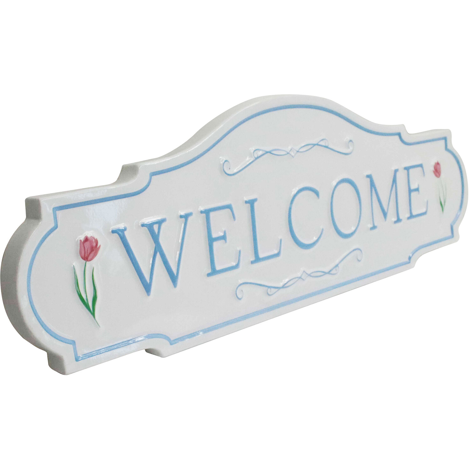 Indoor and Outdoor Welcome Metal Plaque