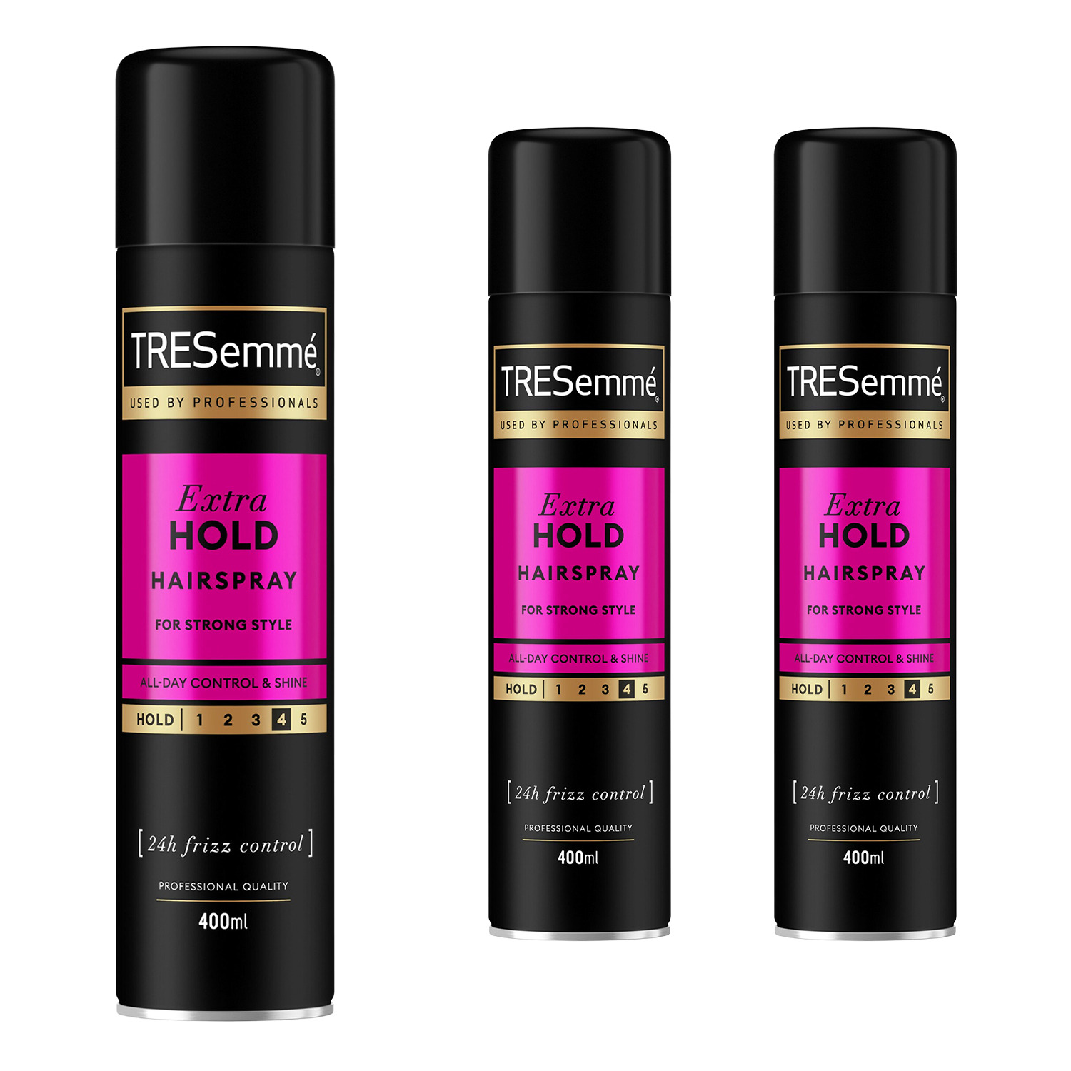 TRESemme 24-Hour Frizz Control Hair Spray, Extra Hold, 400ml