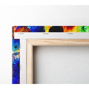 Rainbow Glass Canvas Print Wall Art