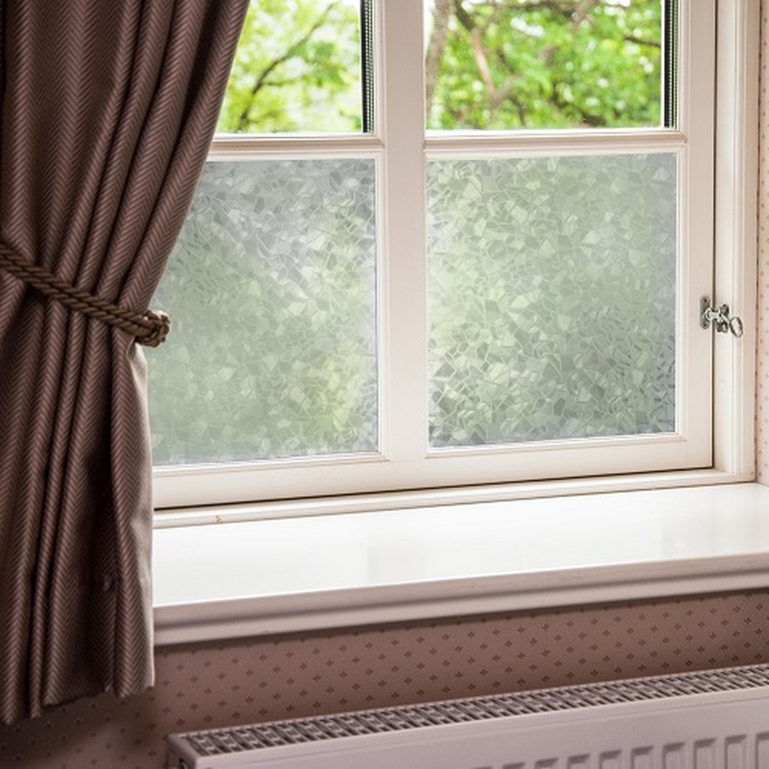 dc fix Splinter Static Cling Privacy Vinyl Wrap for Windows
