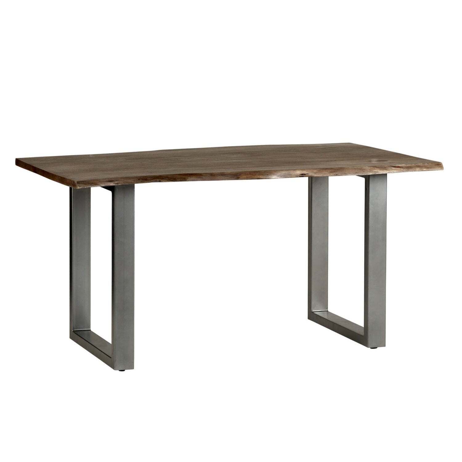 Grey Essential Medium Sized Dining Table 1.5M Set 2 Chairs 1 Bench