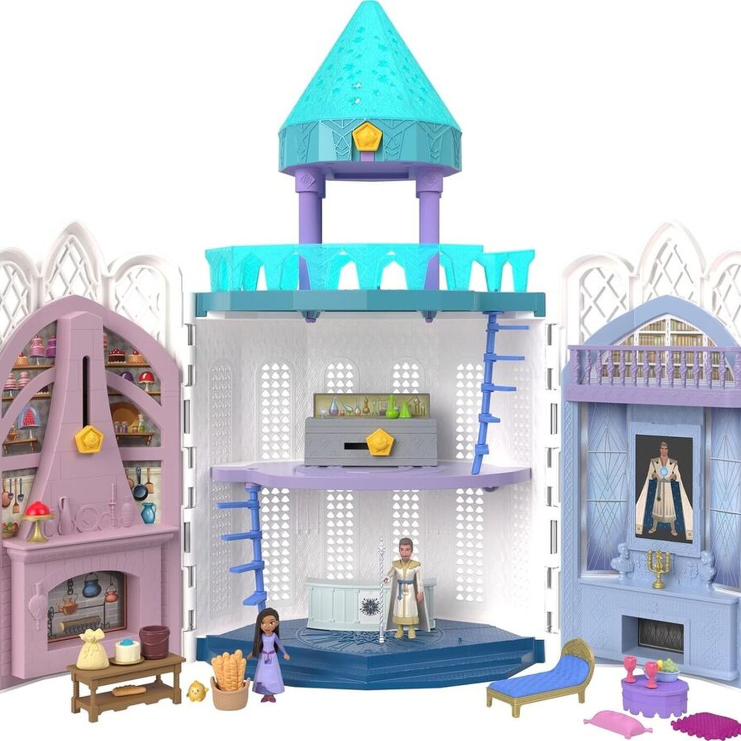 Mattel Disney Wish Rosas Castle Playset