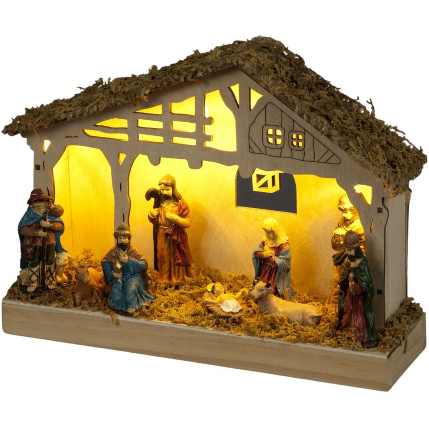 Wooden Nativity