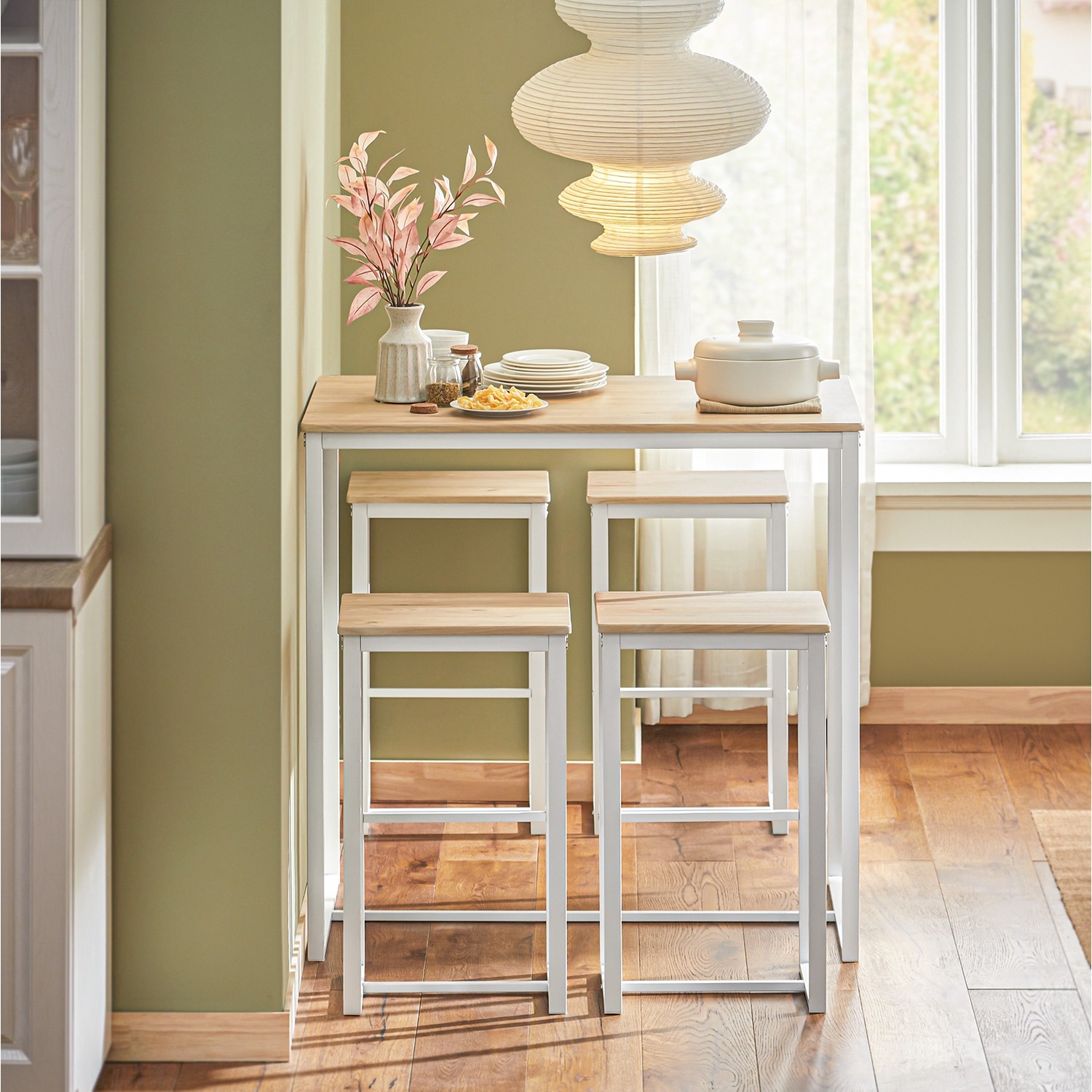 Bar Set-1 Bar Table and 4 Stools