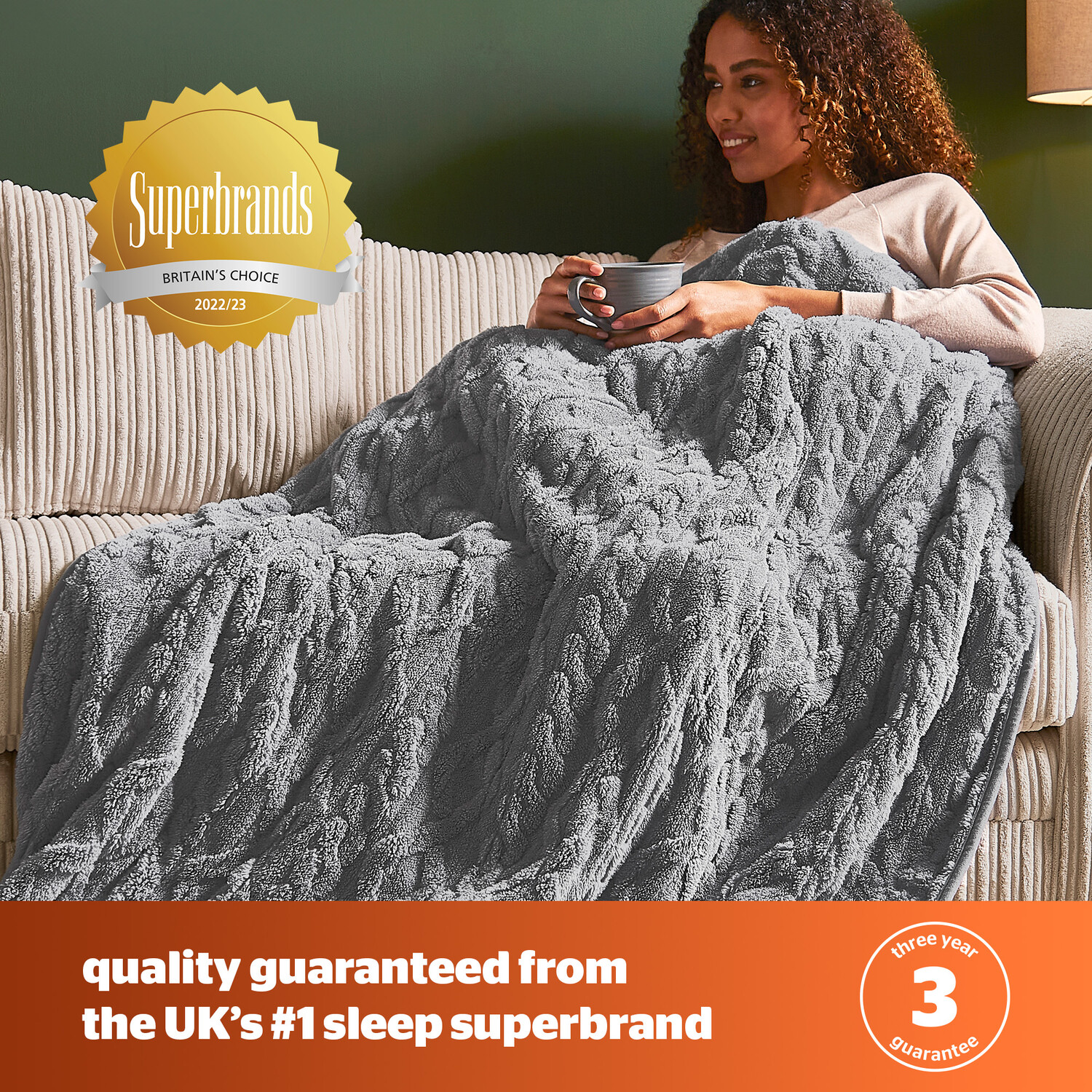 Silentnight Super Cosy Heated Throw