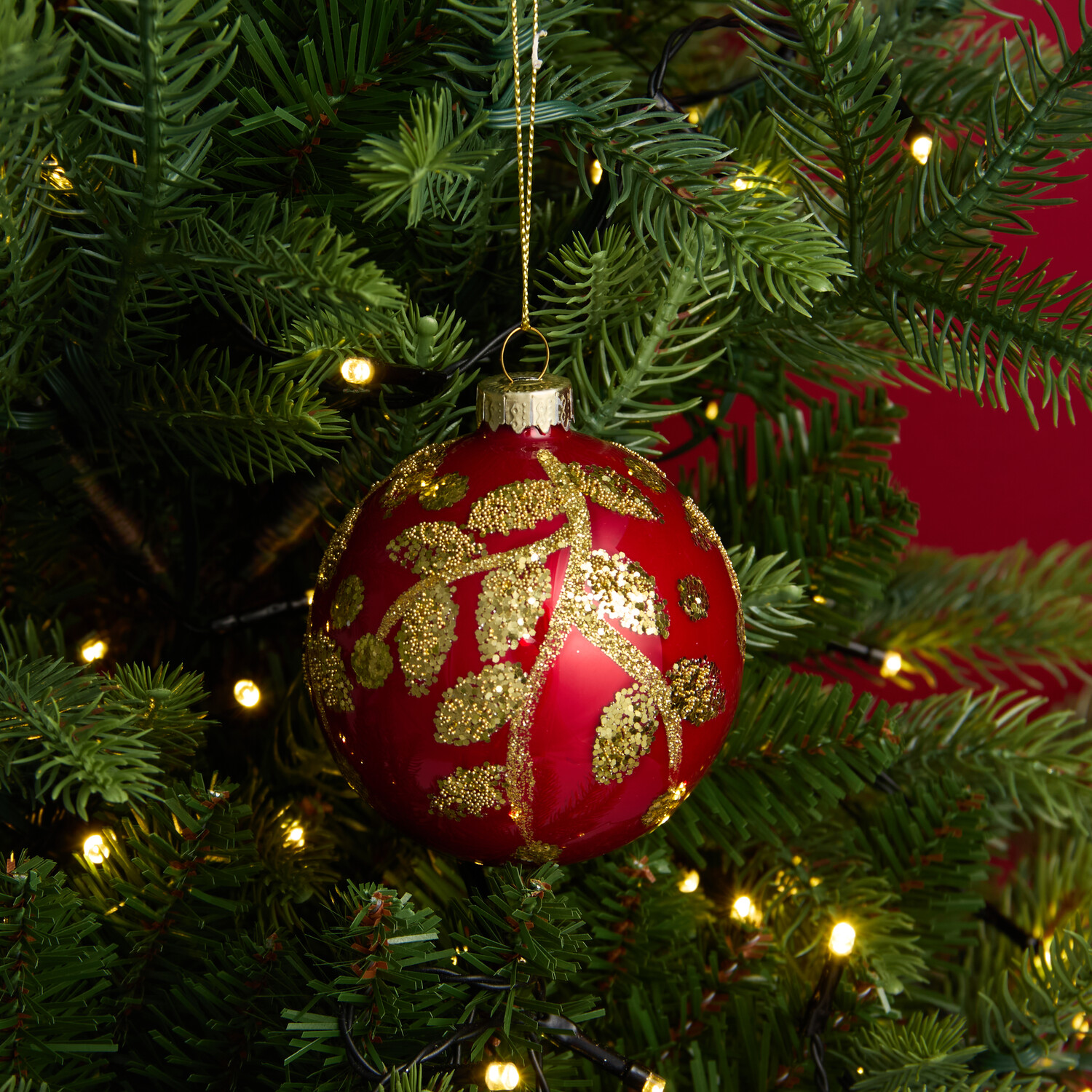 Glitter Detailed Bauble