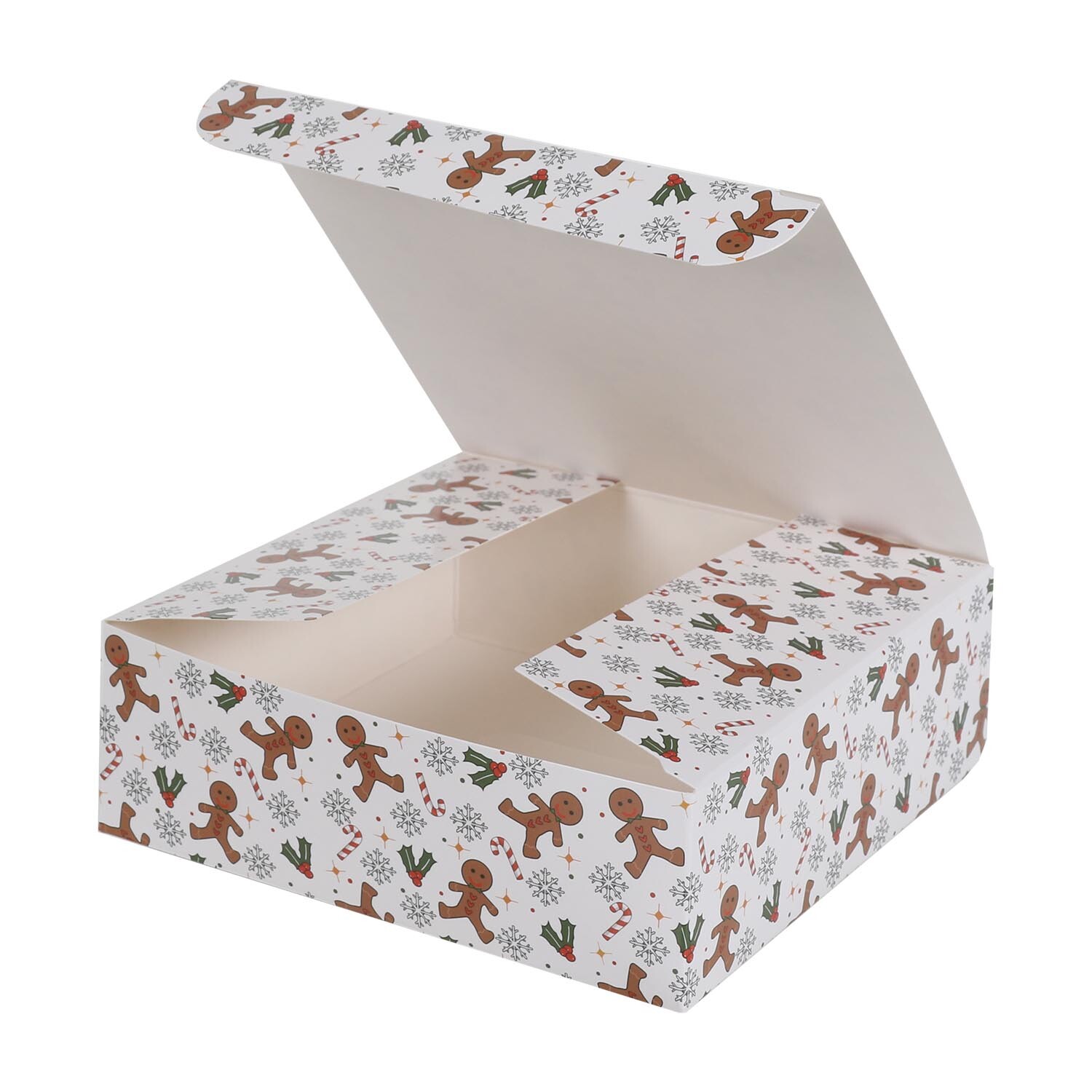Christmas Gingerbread Cake Box