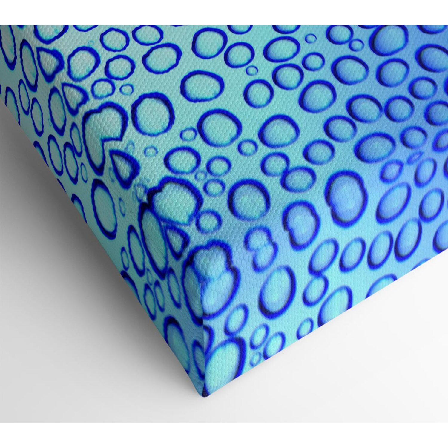Water Drop Pattern Canvas Print Wall Art