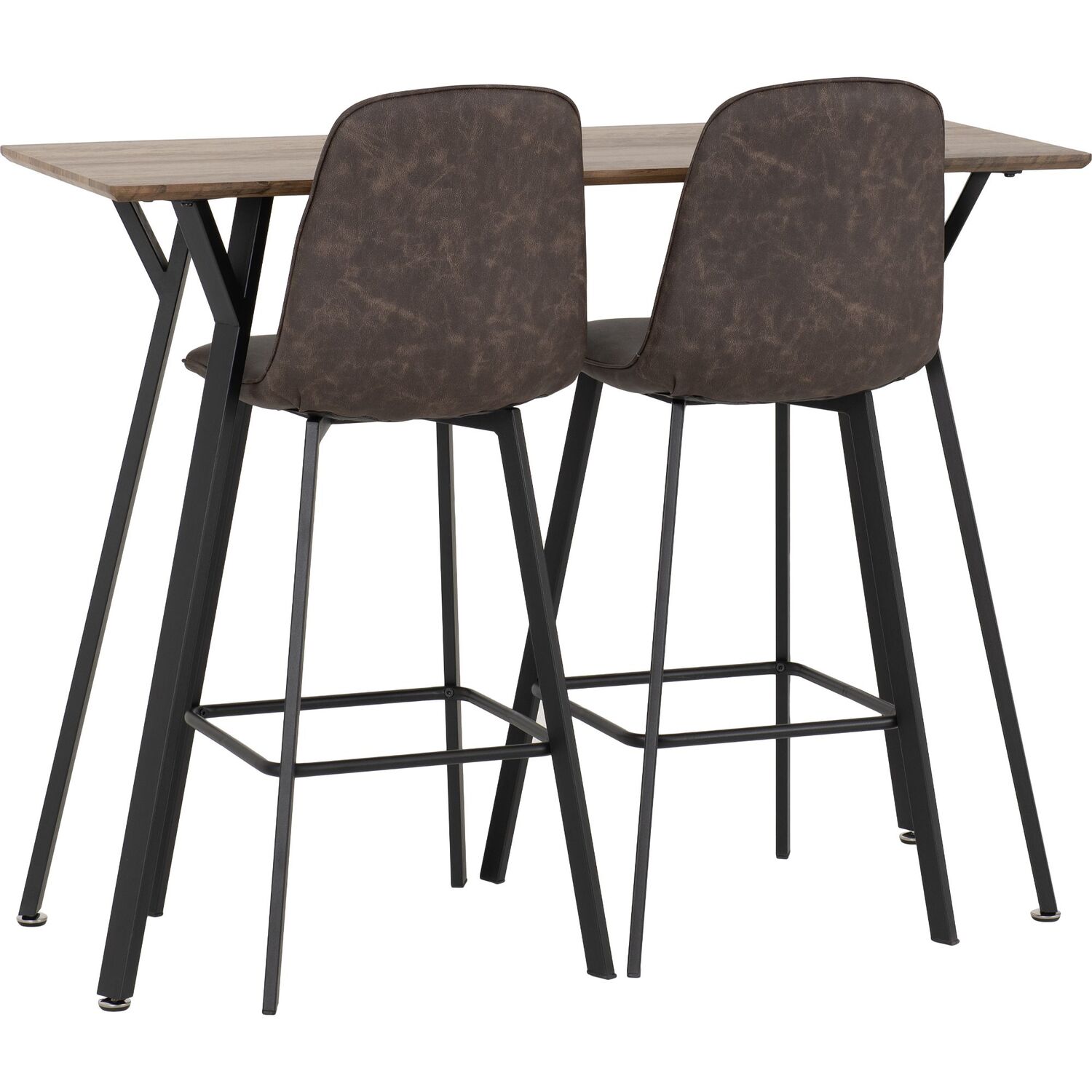 Quebec Bar Table With Two Bar Chairs