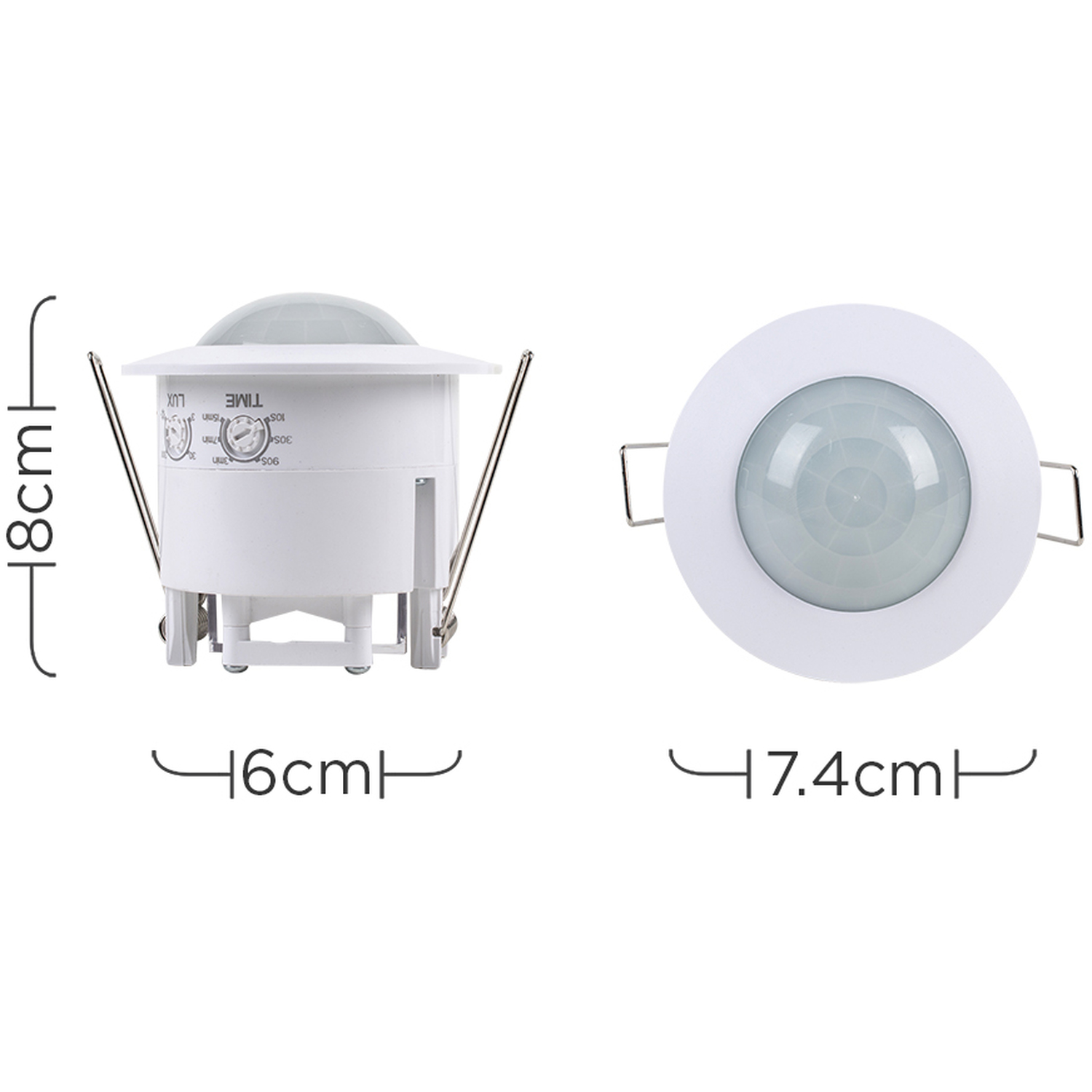 Recessed Flush Infrared Motion Sensor Light