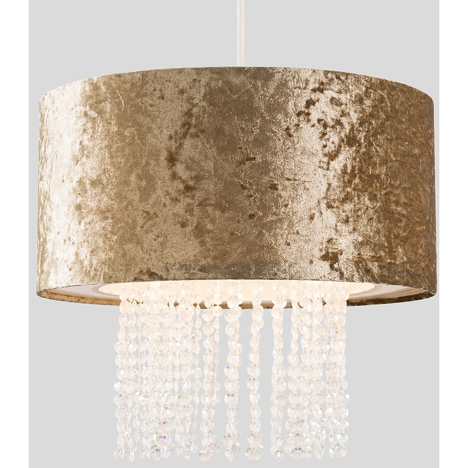 Boland Gold Ceiling Pendant Droplets Shade