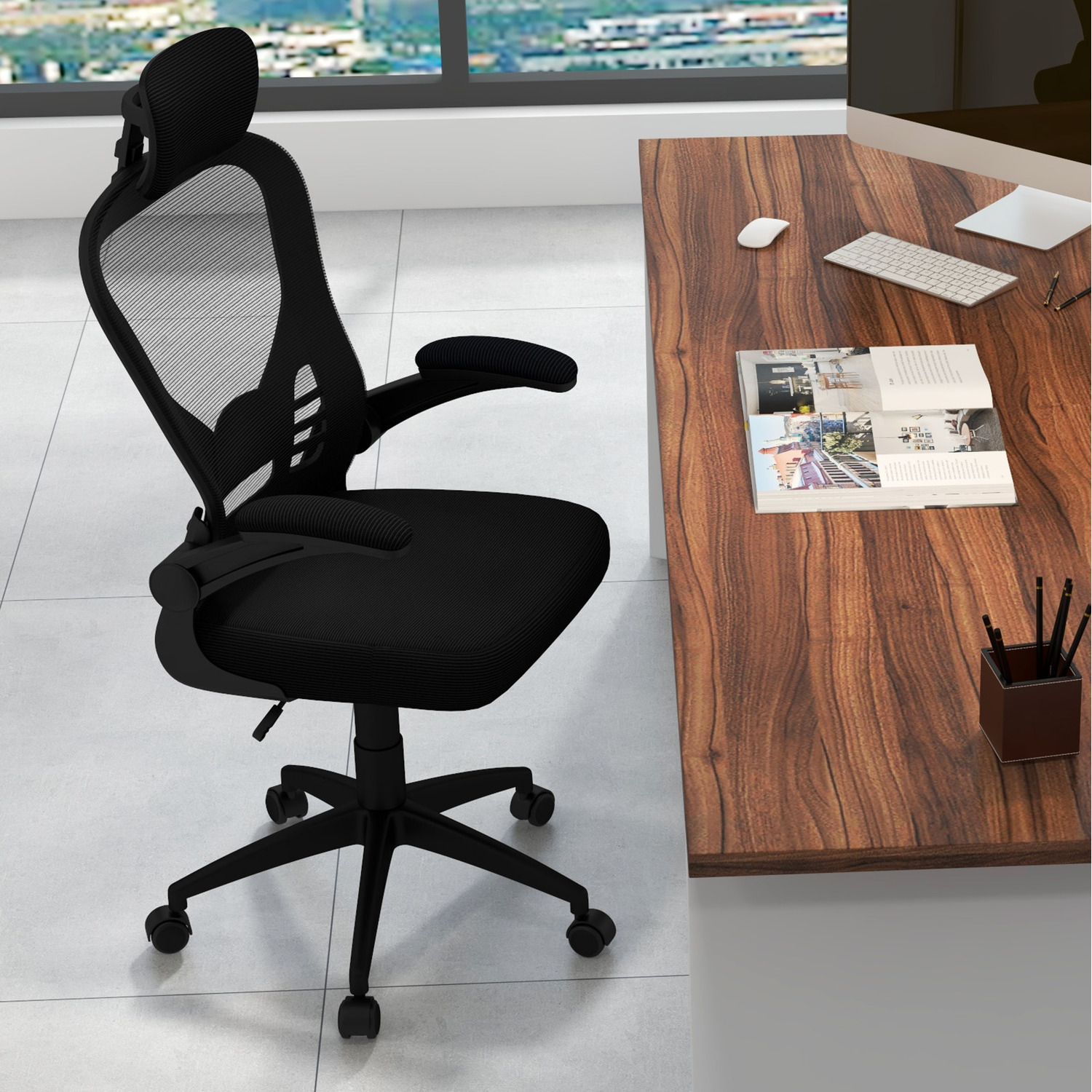 Swivel Computer Desk Chair