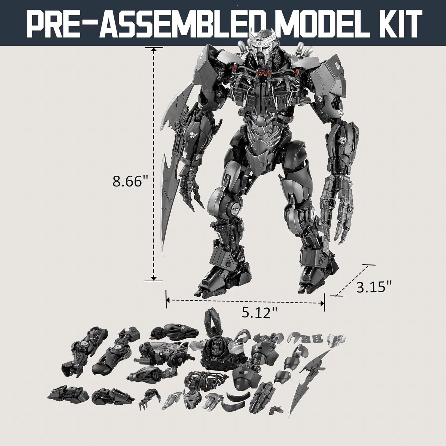 Transformers Scourge Advance Model Kit figure