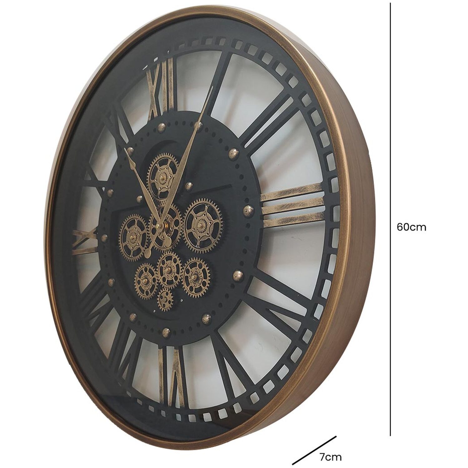 Gear Design Wall Clock