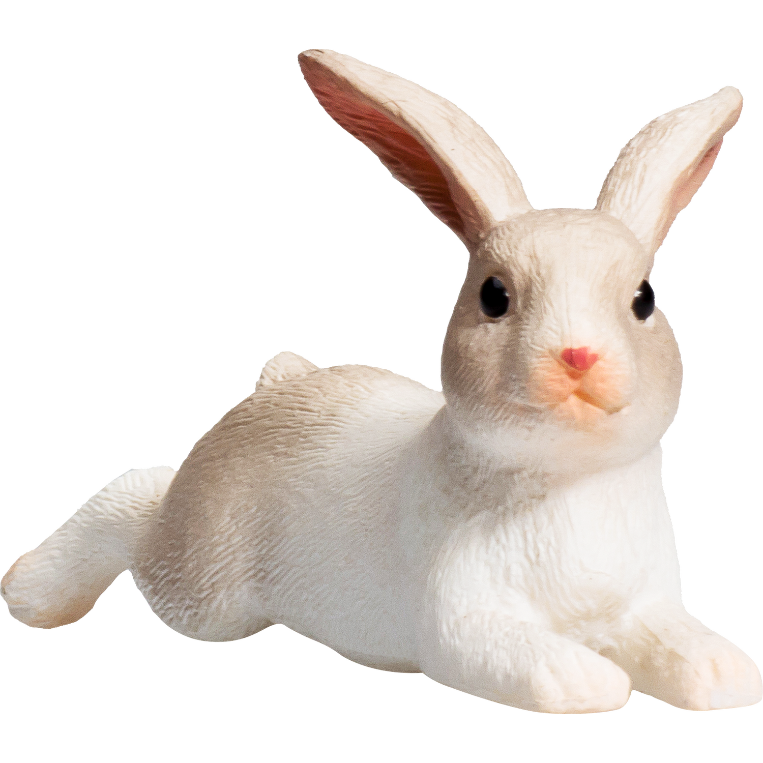 MOJO Farmland 387142 Rabbit Lying Toy Figure