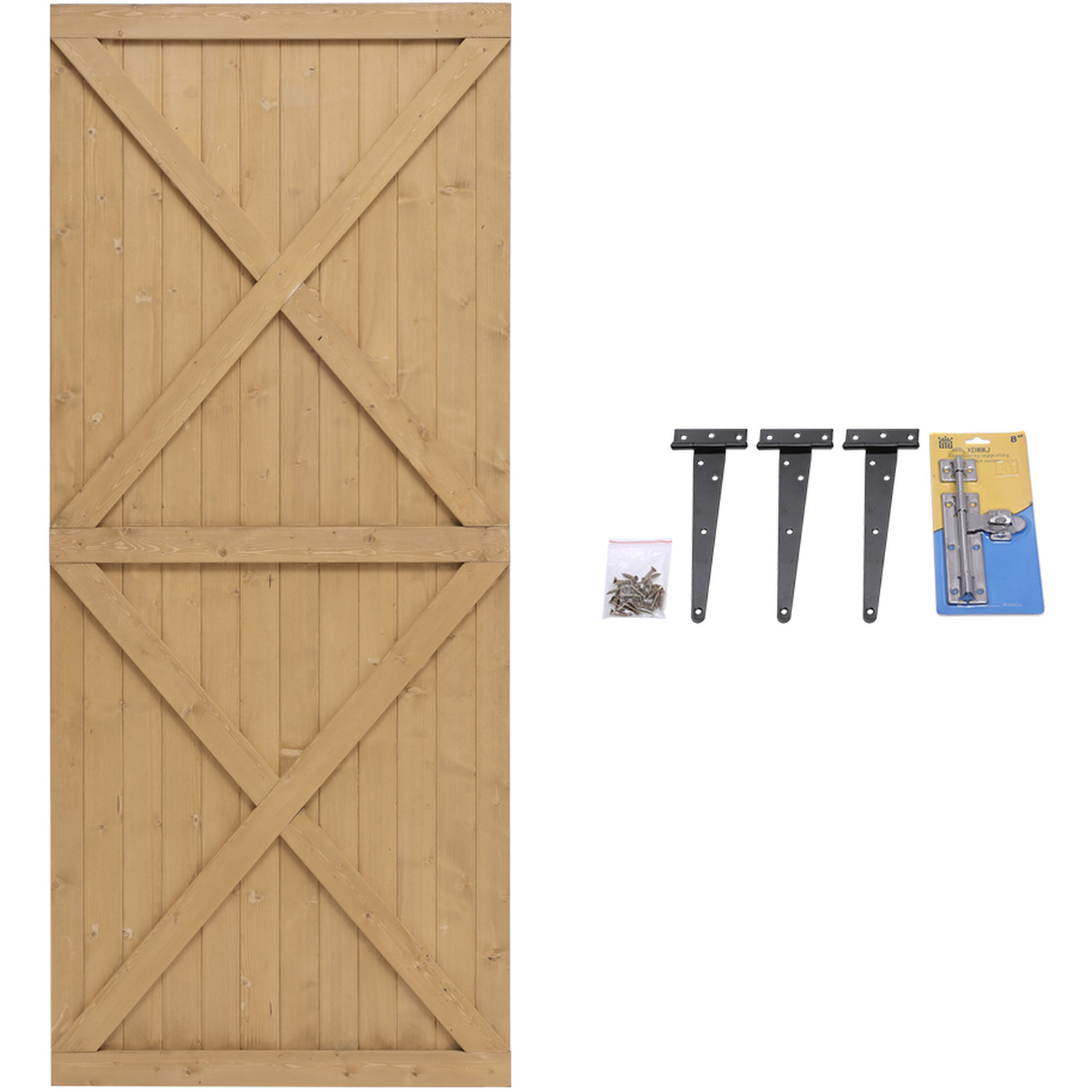 Flat Top Pine Gate Kit with Hardware