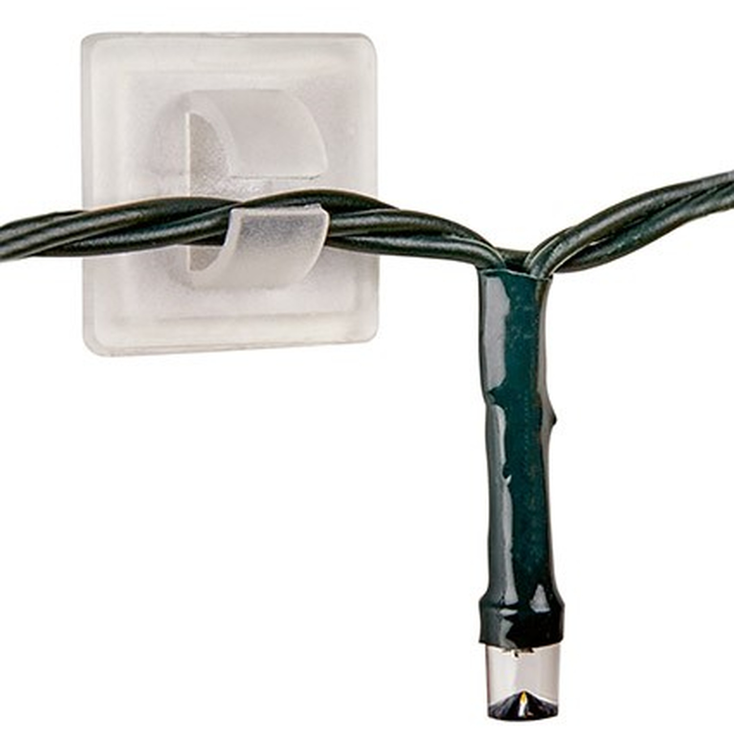 24 Mini Self Adhesive Cable Clips