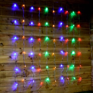LED Cascading Waterfall Curtain Light