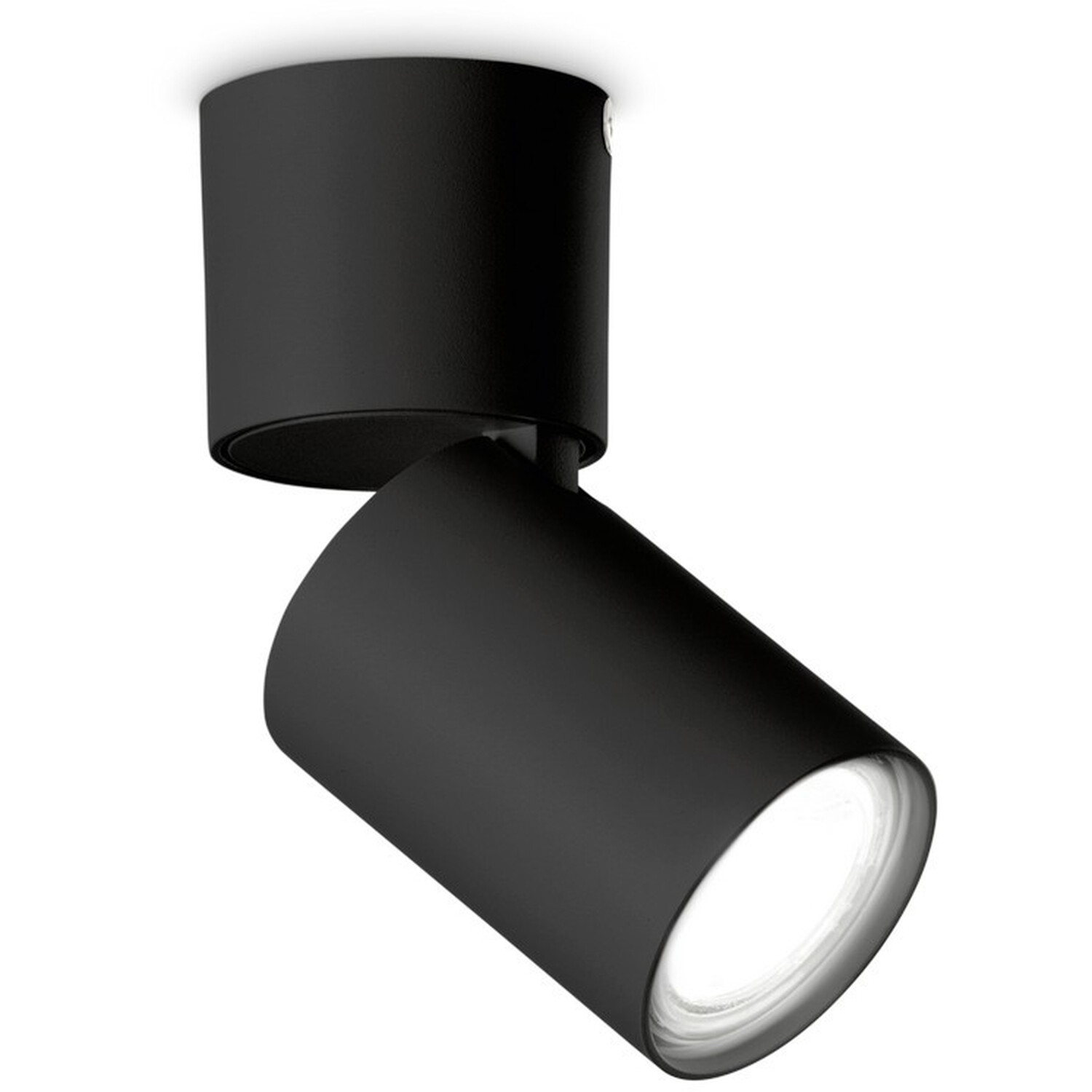 Toby Adjustable Surface Mounted Downlight Black