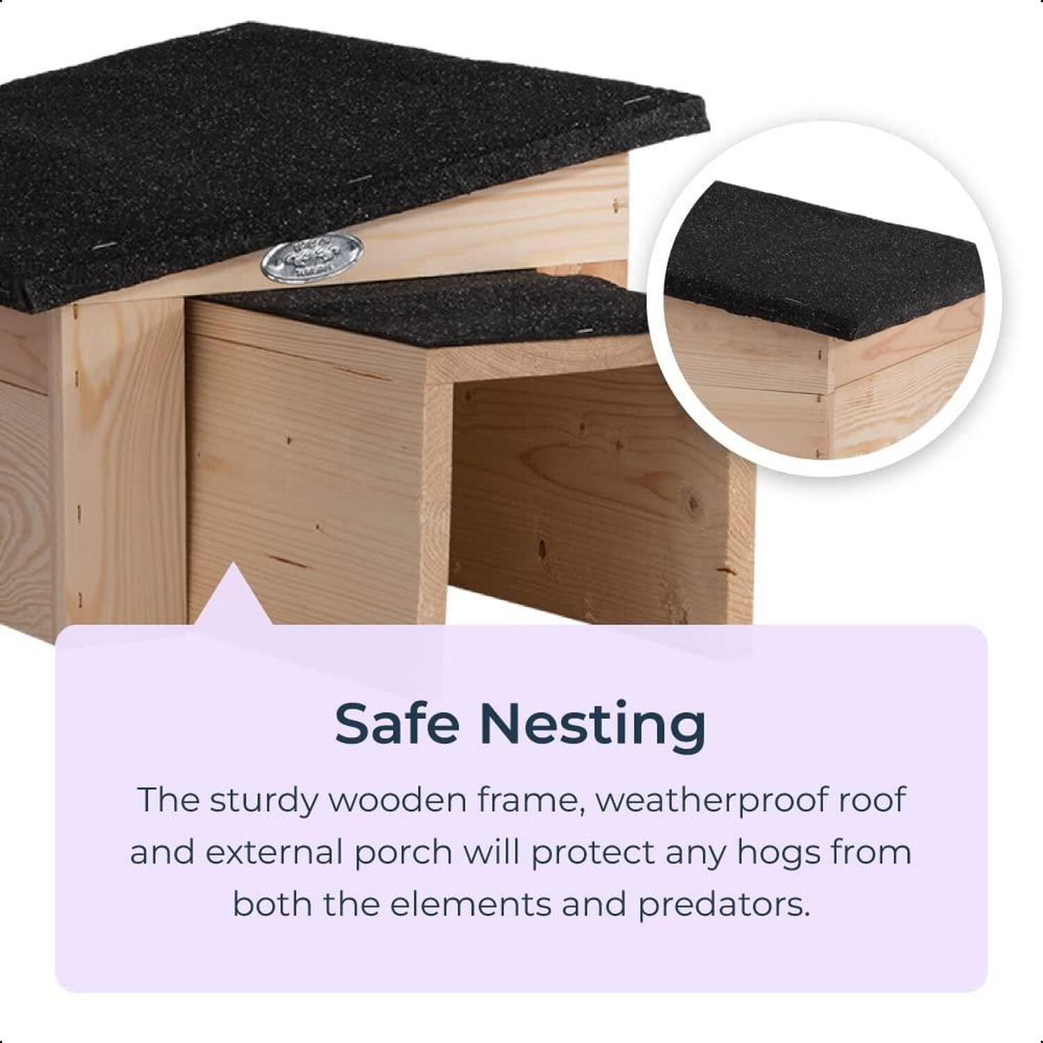 Waterproof Hedgehog House Hotel Shelter