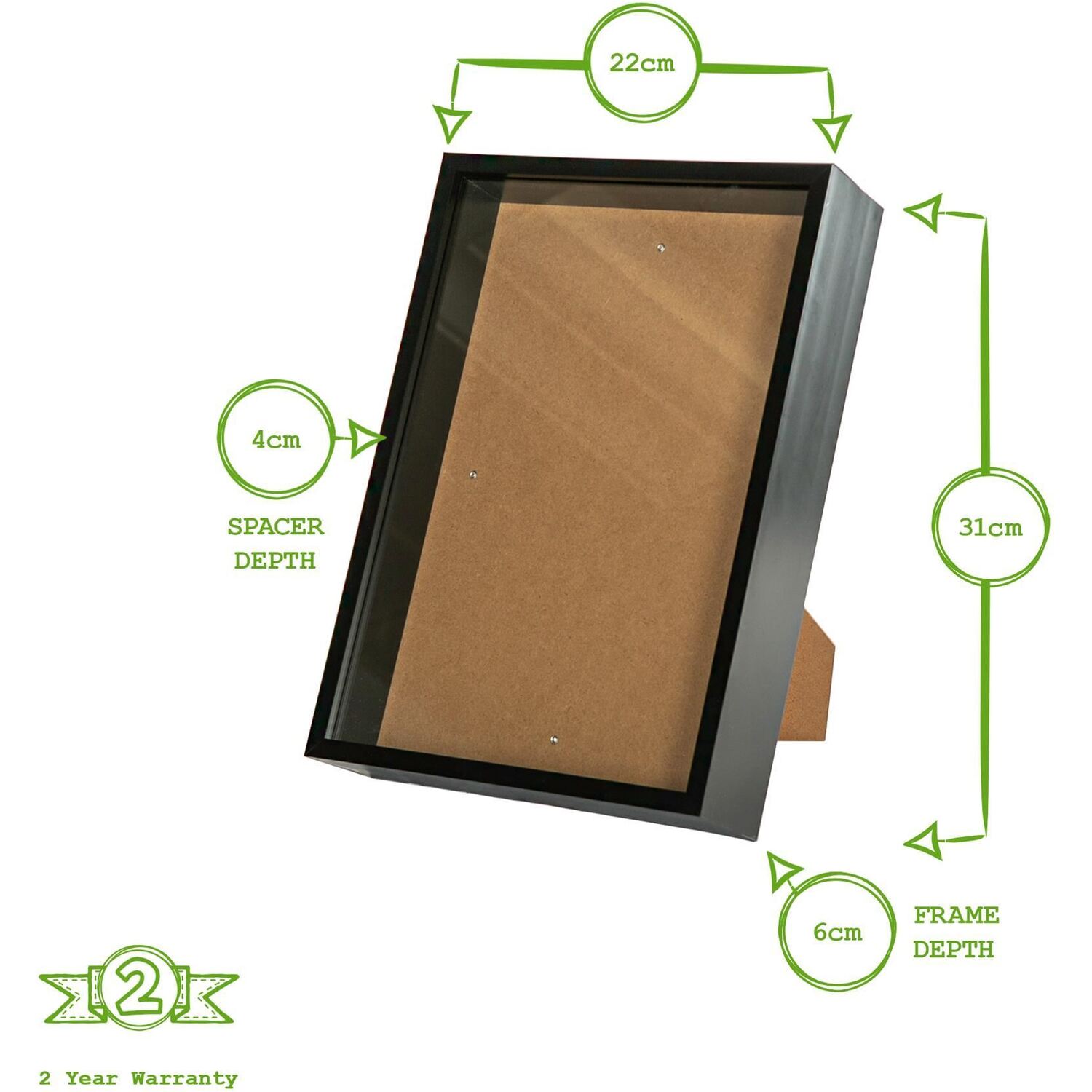 8x12" A4 3D Deep Box Photo Frame