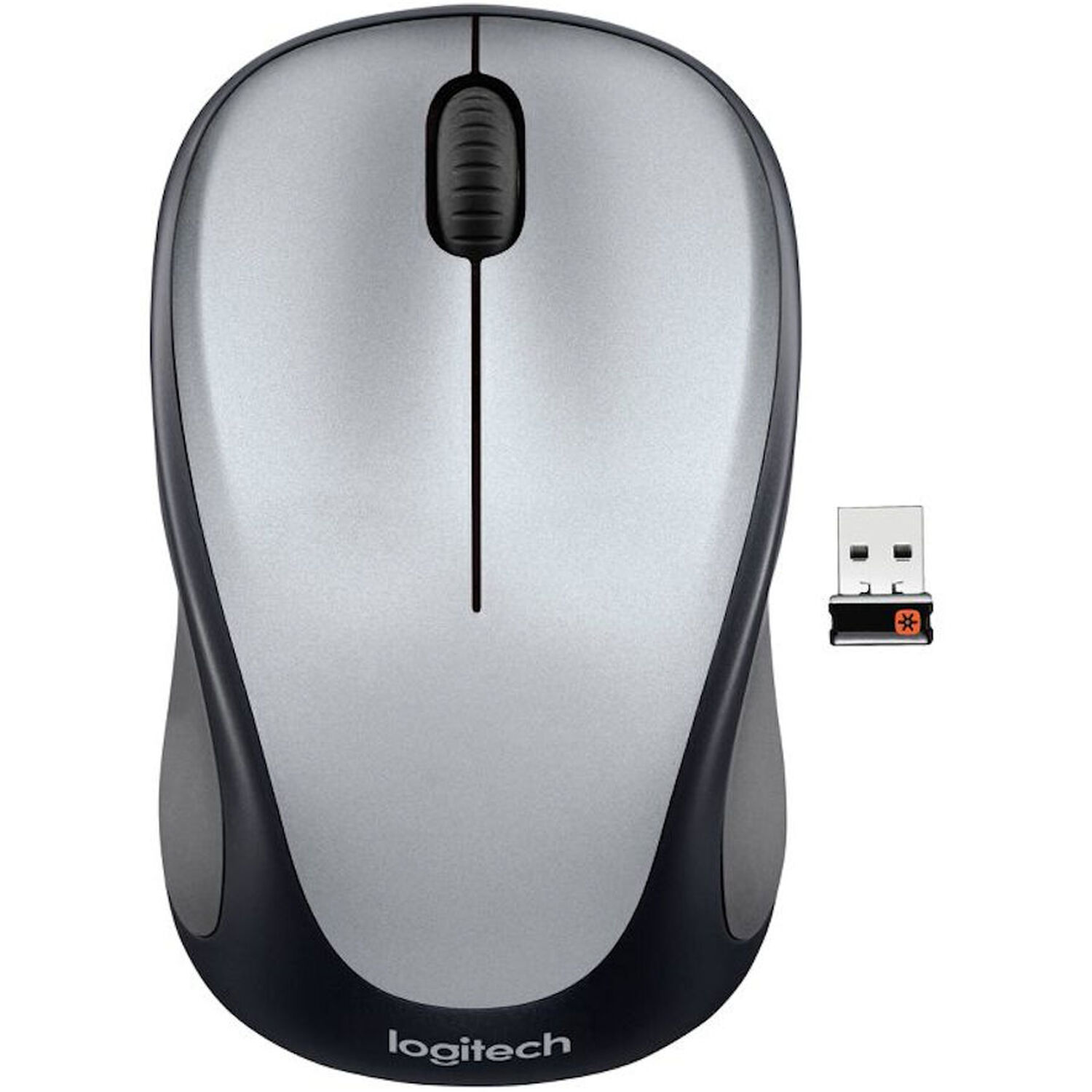 Logitech M317 Wireless Mouse Light Steel