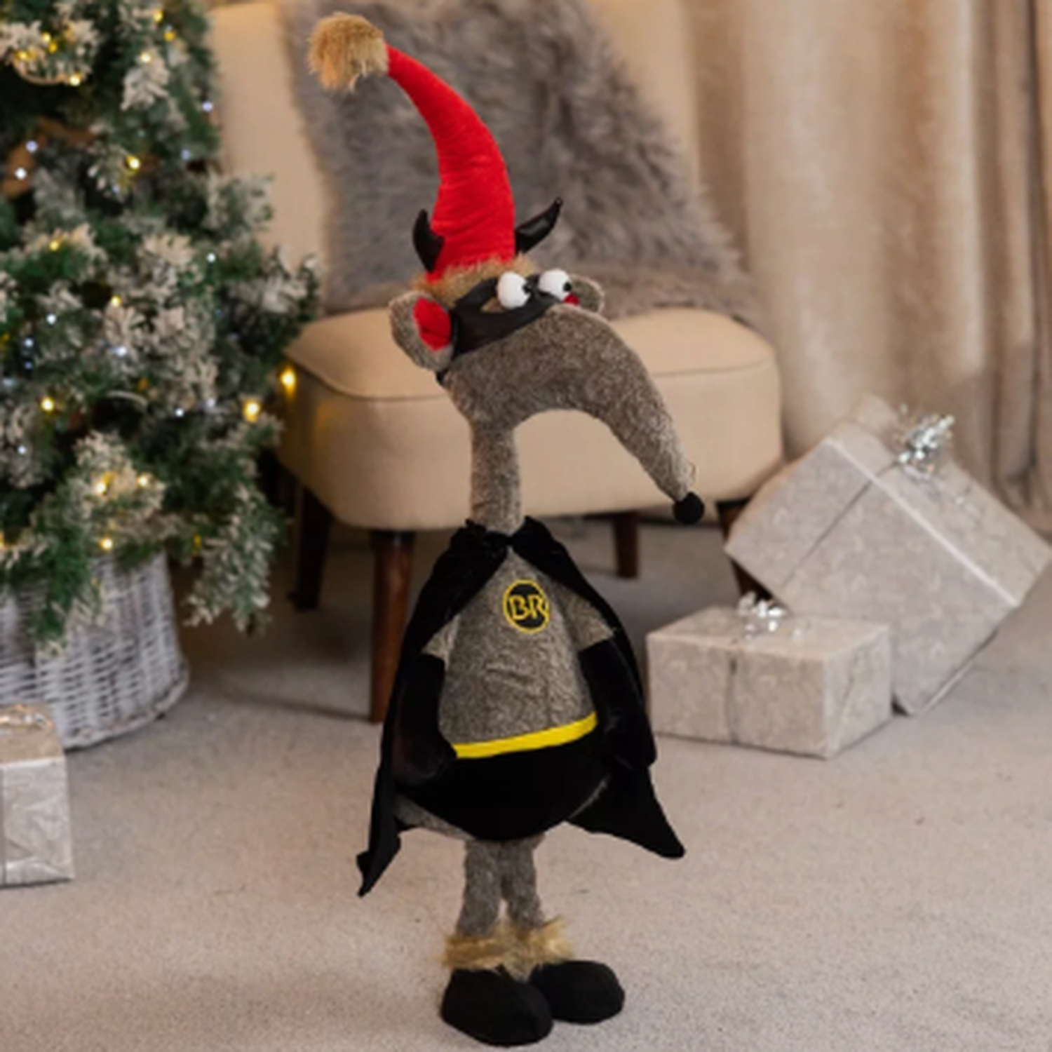 Christmas Large Bat Rat Plush