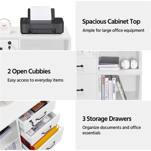 File Cabinet Storage Table for Home and Office