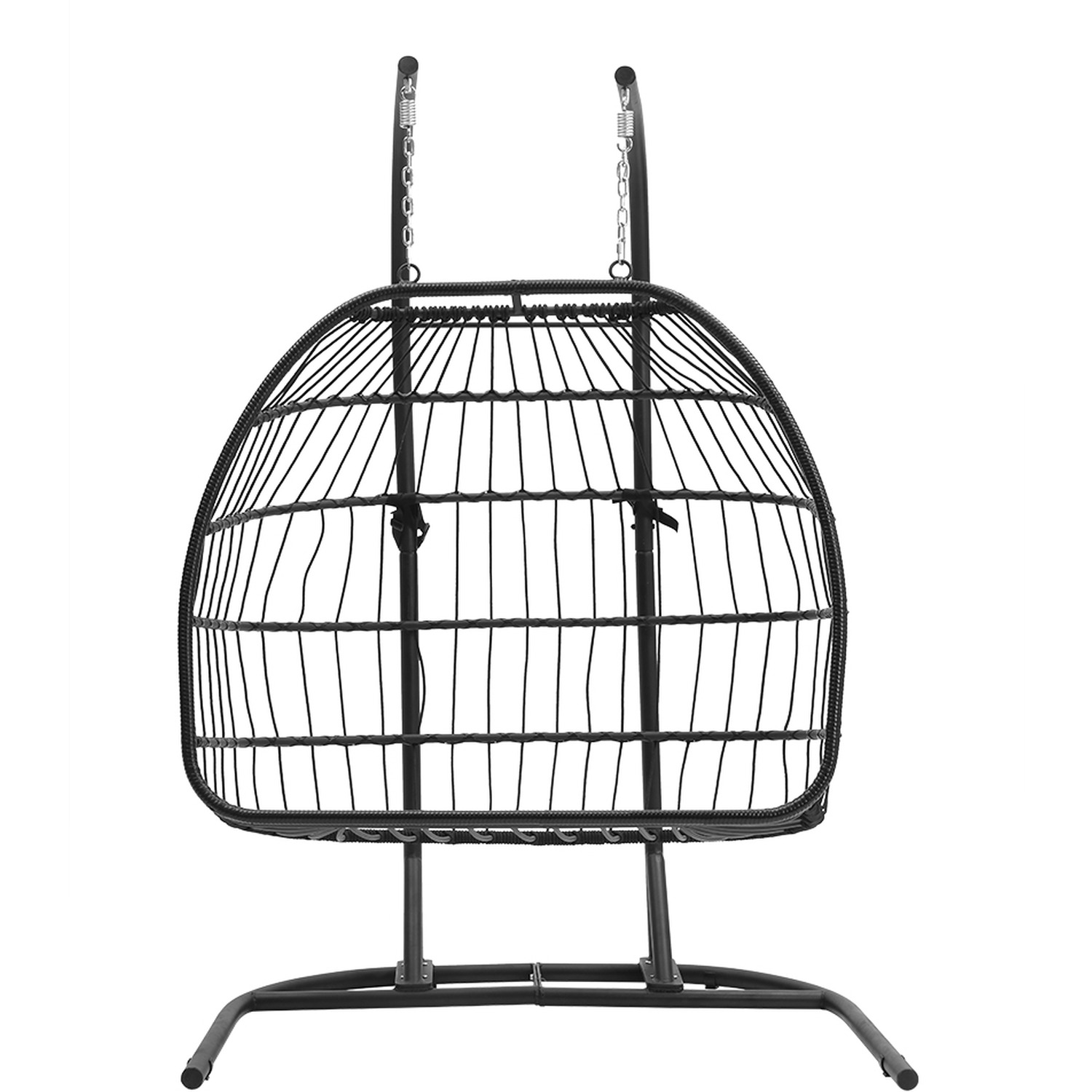Lifeideas Double-Seater Hanging Chair with U-Shaped Base
