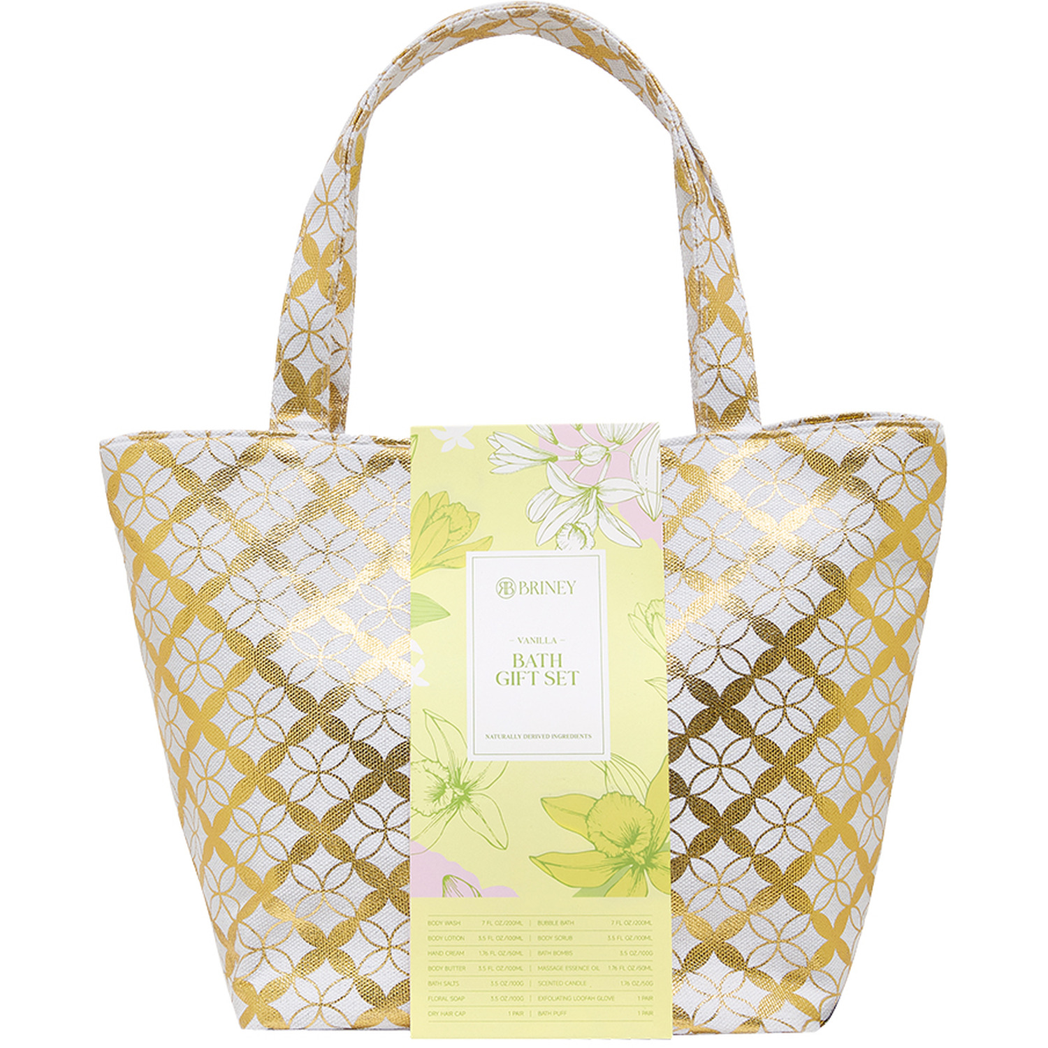 Gift Set Vanilla Scented Spa Bath Collection