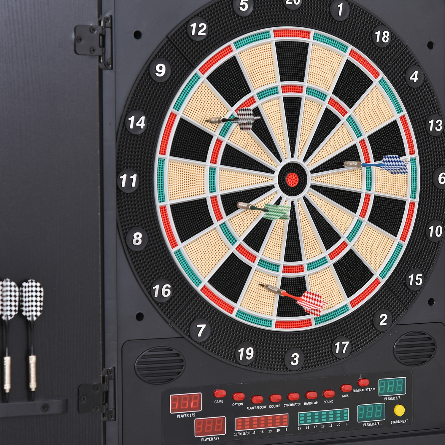 Electronic Dartboard In Case LED Scoreboard