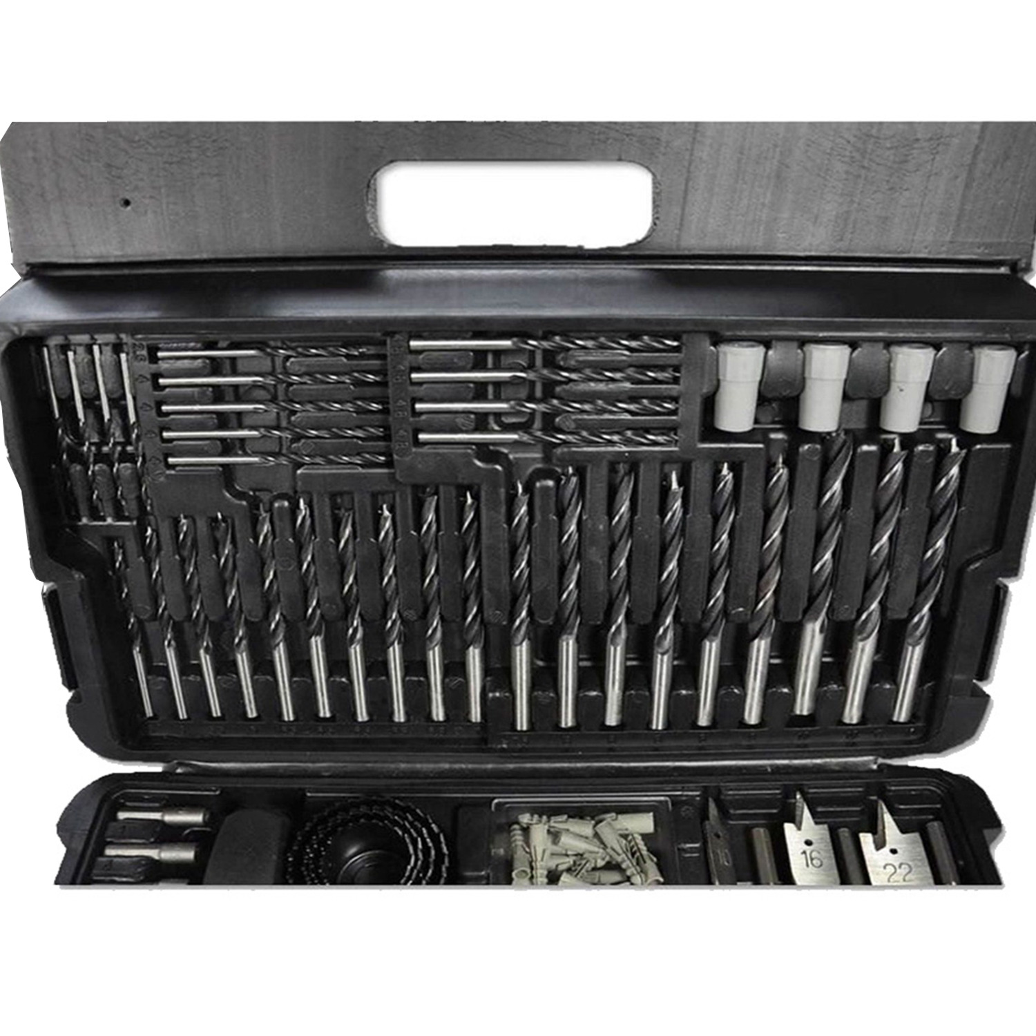 204 Piece Drill Driving Bit Set with Case