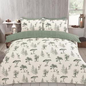 Winter Stag Duvet Cover Set