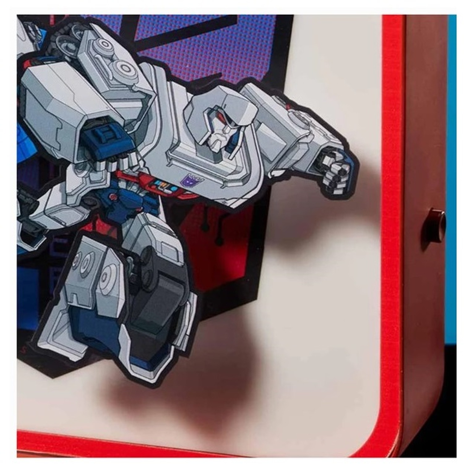Transformers 3D Perspex Kids Wall Light and Desk Lamp