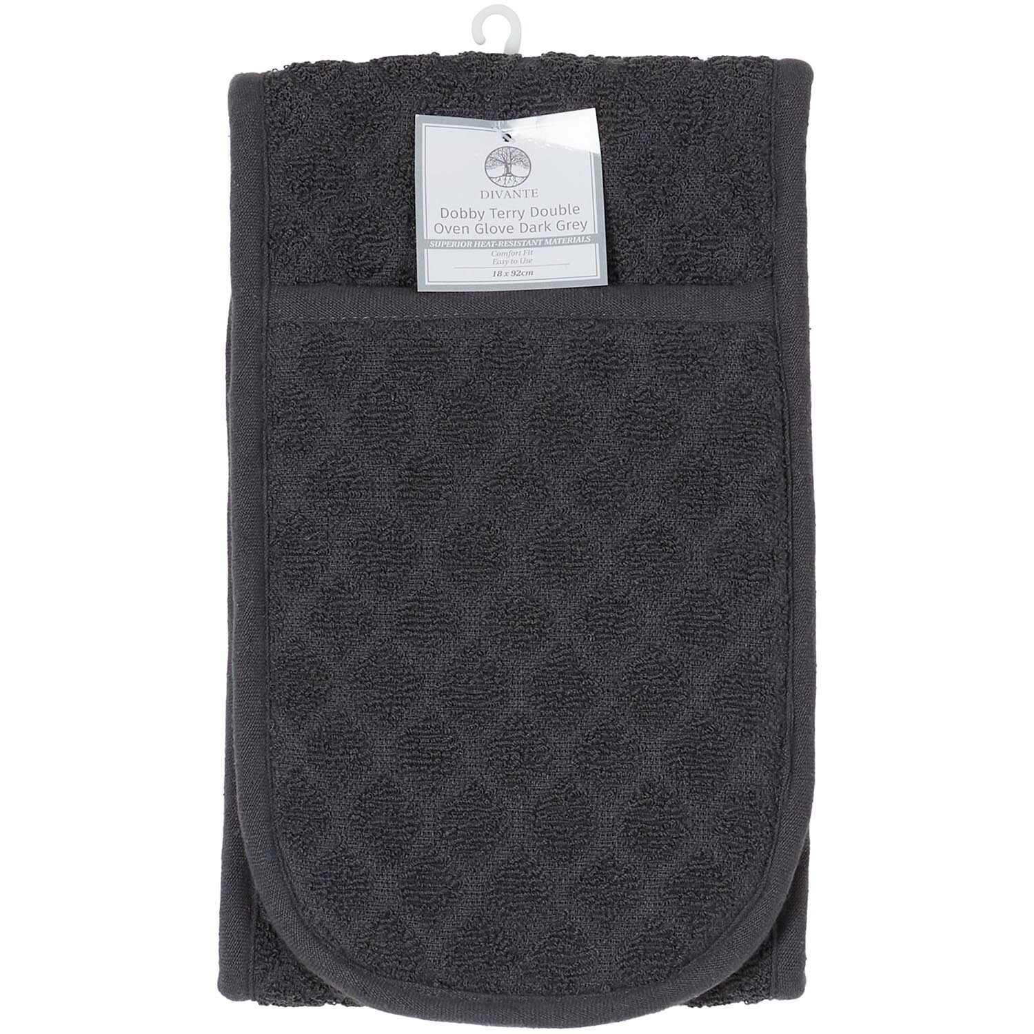 Dobby Terry Double Oven Glove