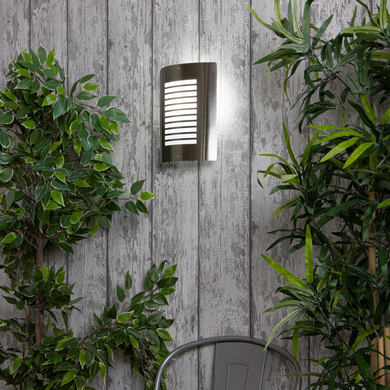 Sigma Outdoor Slatted Wall Light