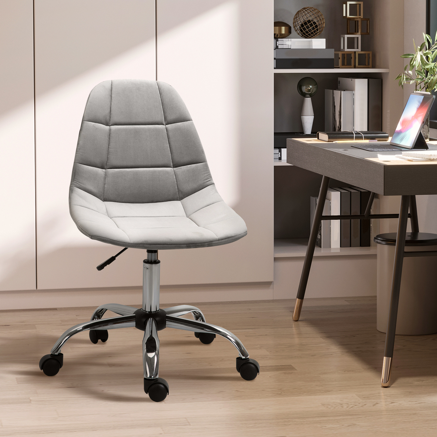 Ergonomic Office Chair Velvet Home Study Chair