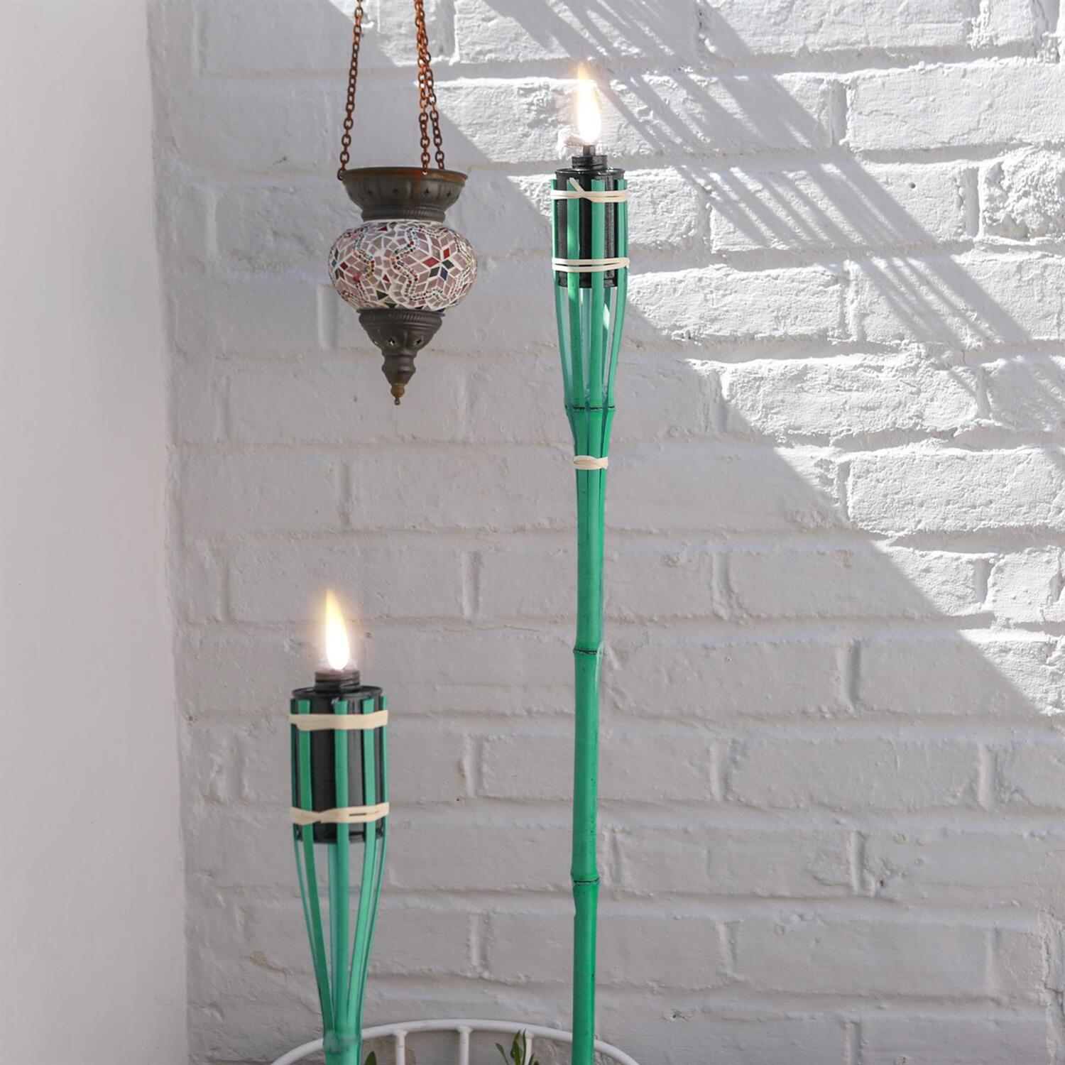Bamboo Garden Fire Torches - 60cm - Pack of 12