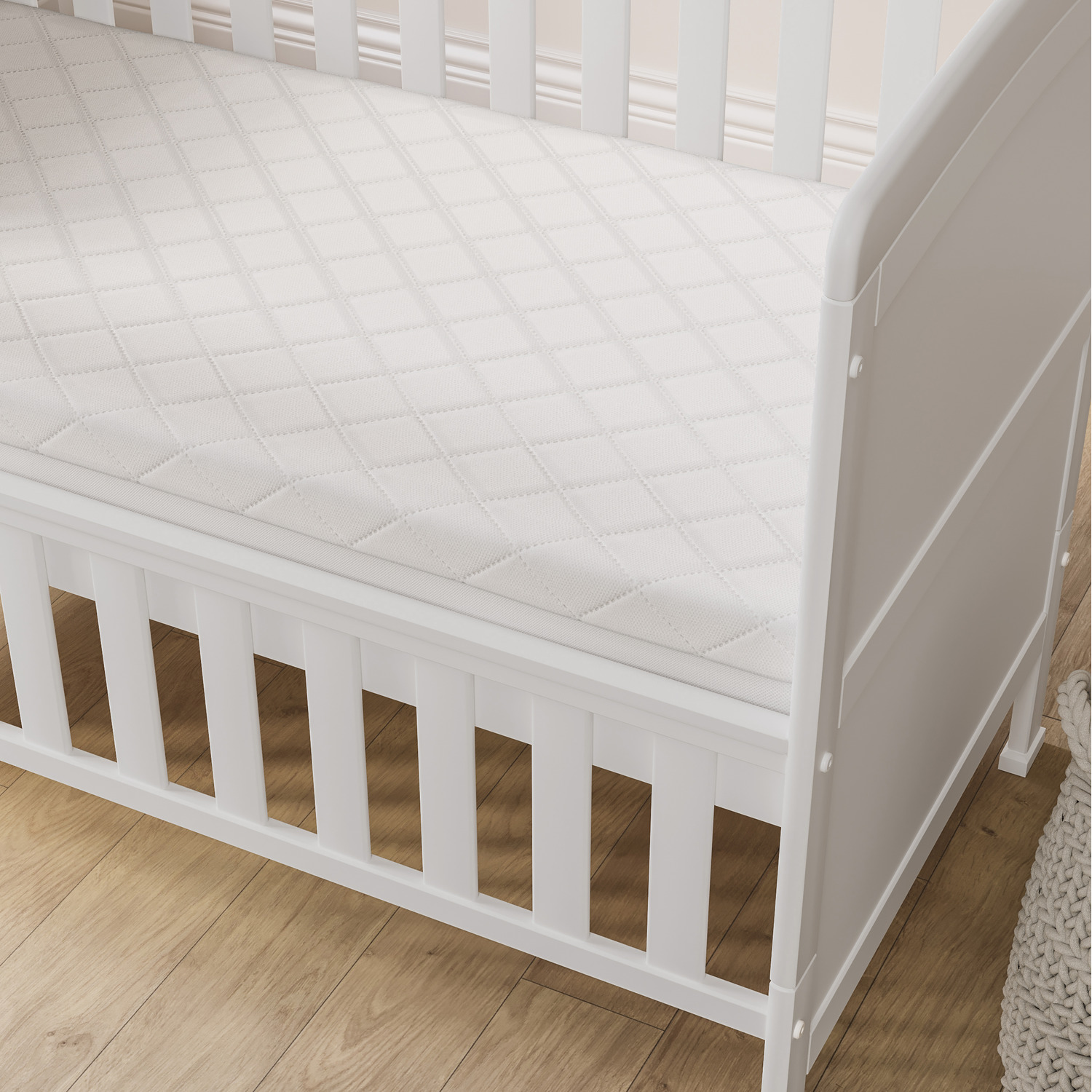 Starlight Babies Dual-Sided Water-Resistant Eco Friendly Cot Mattress
