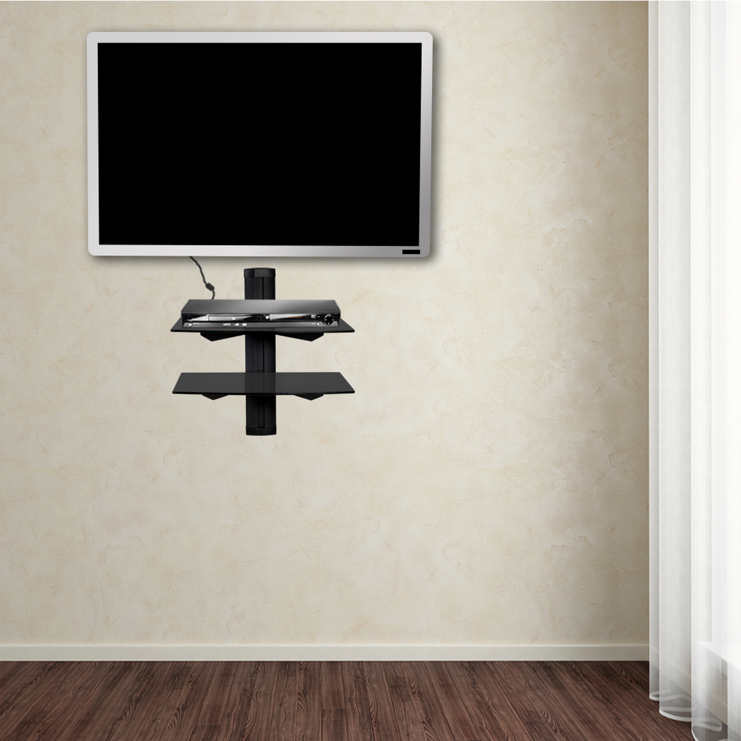 Floating Shelves With 2 Tiers Model 3