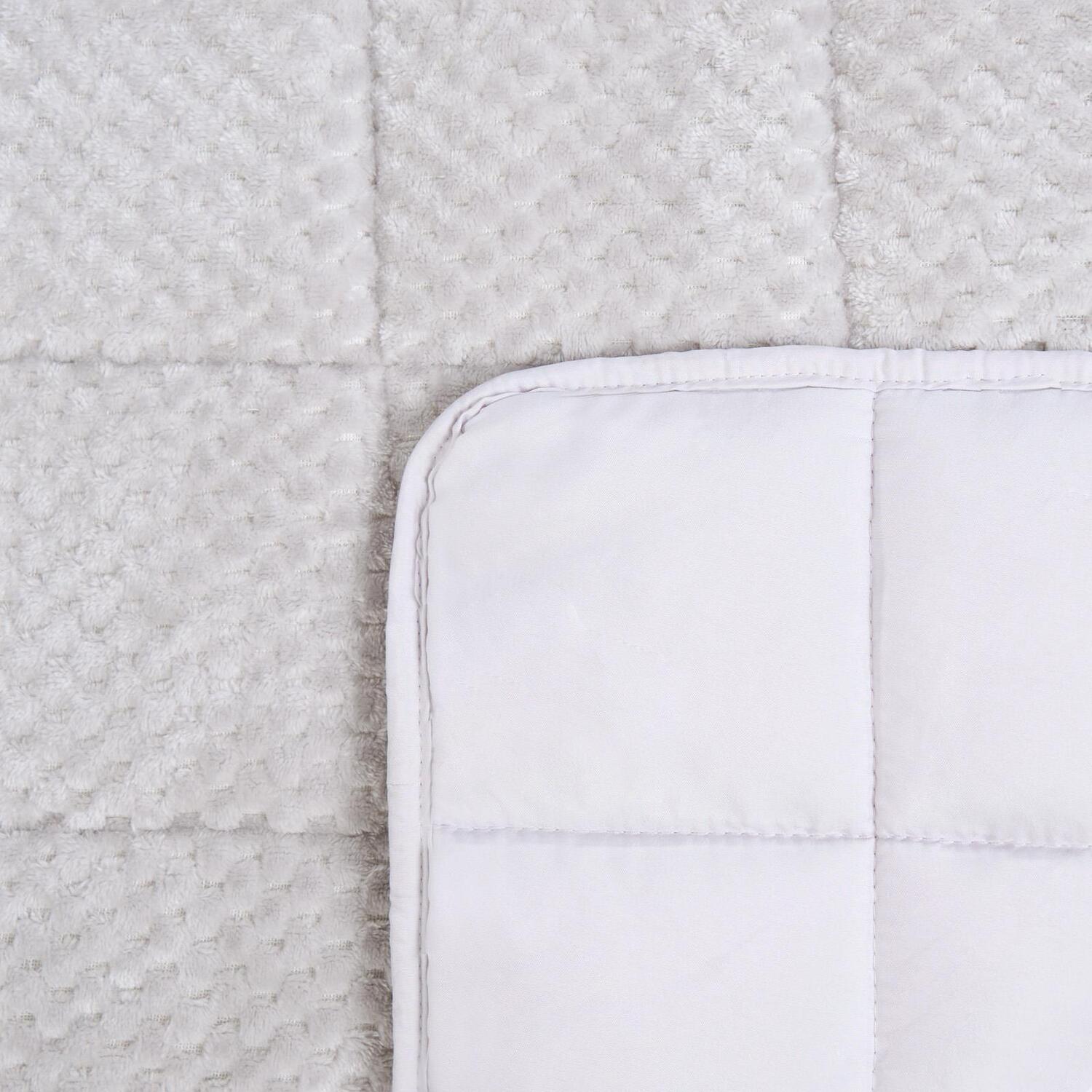 Waffle Fleece Weighted Blanket