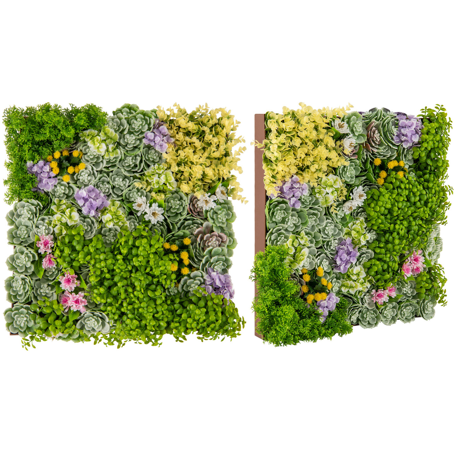 2 Pack Artificial Plants Wall Panels