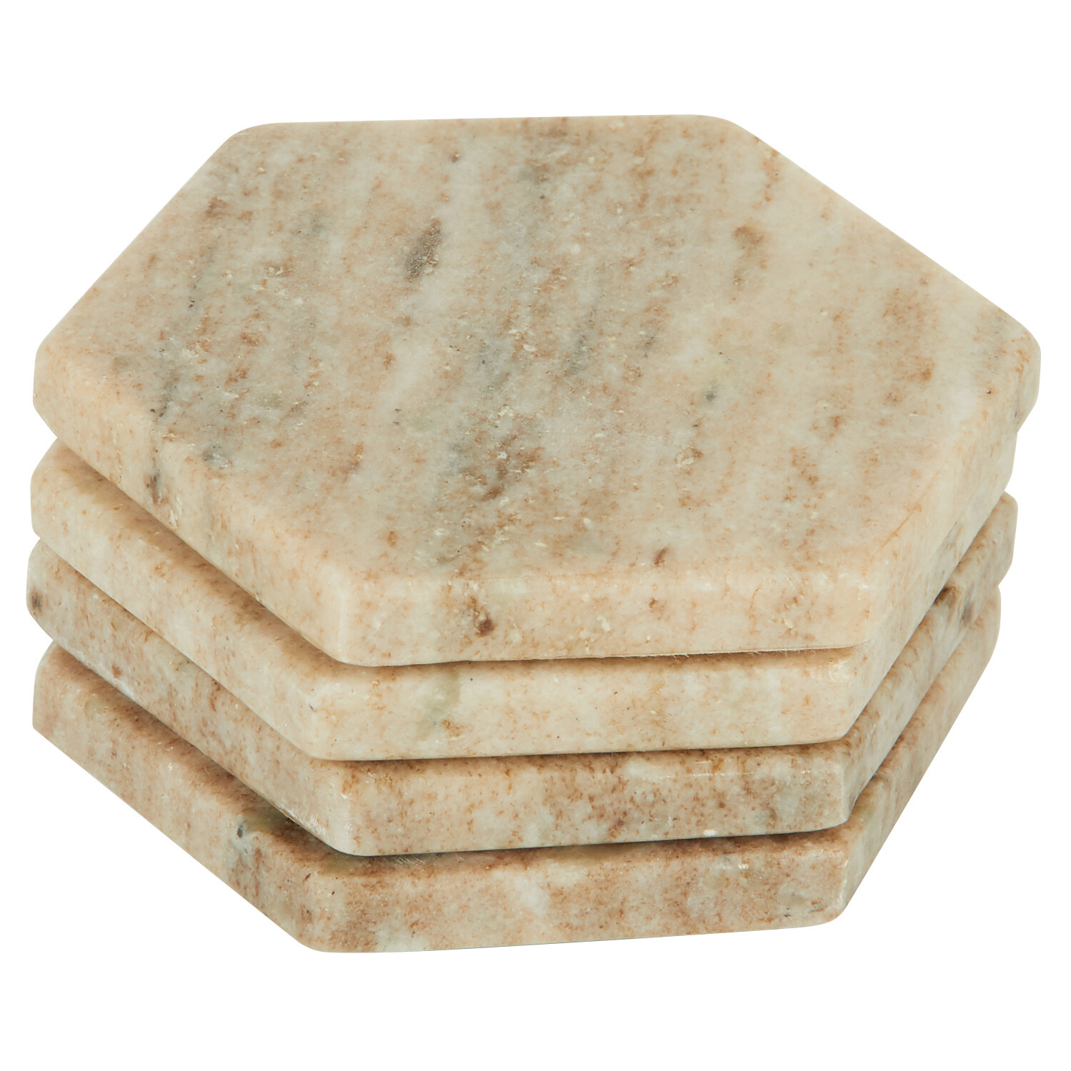 Pack of 4 Sandstone Marble Coaster